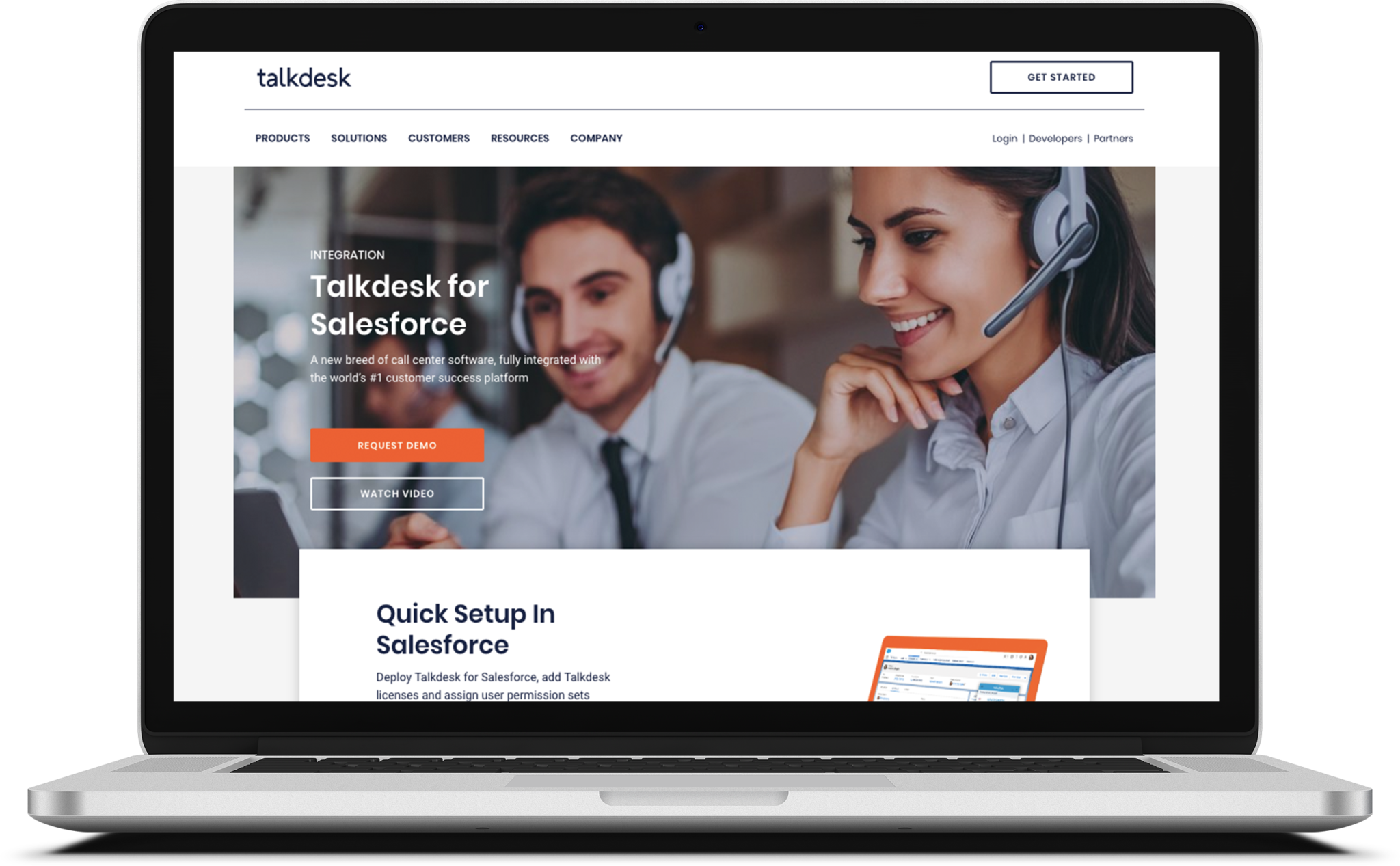 TalkDesk - Integration for Cloud-Based Call Center